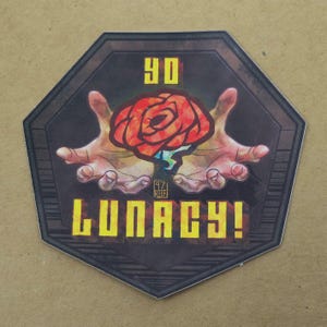 Yo Lunacy Badge - Limbus Company Sticker - Etsy
