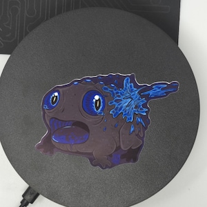 Blubbering Toad, Splashed and Crying - Limbus Company Vinyl Sticker - Etsy