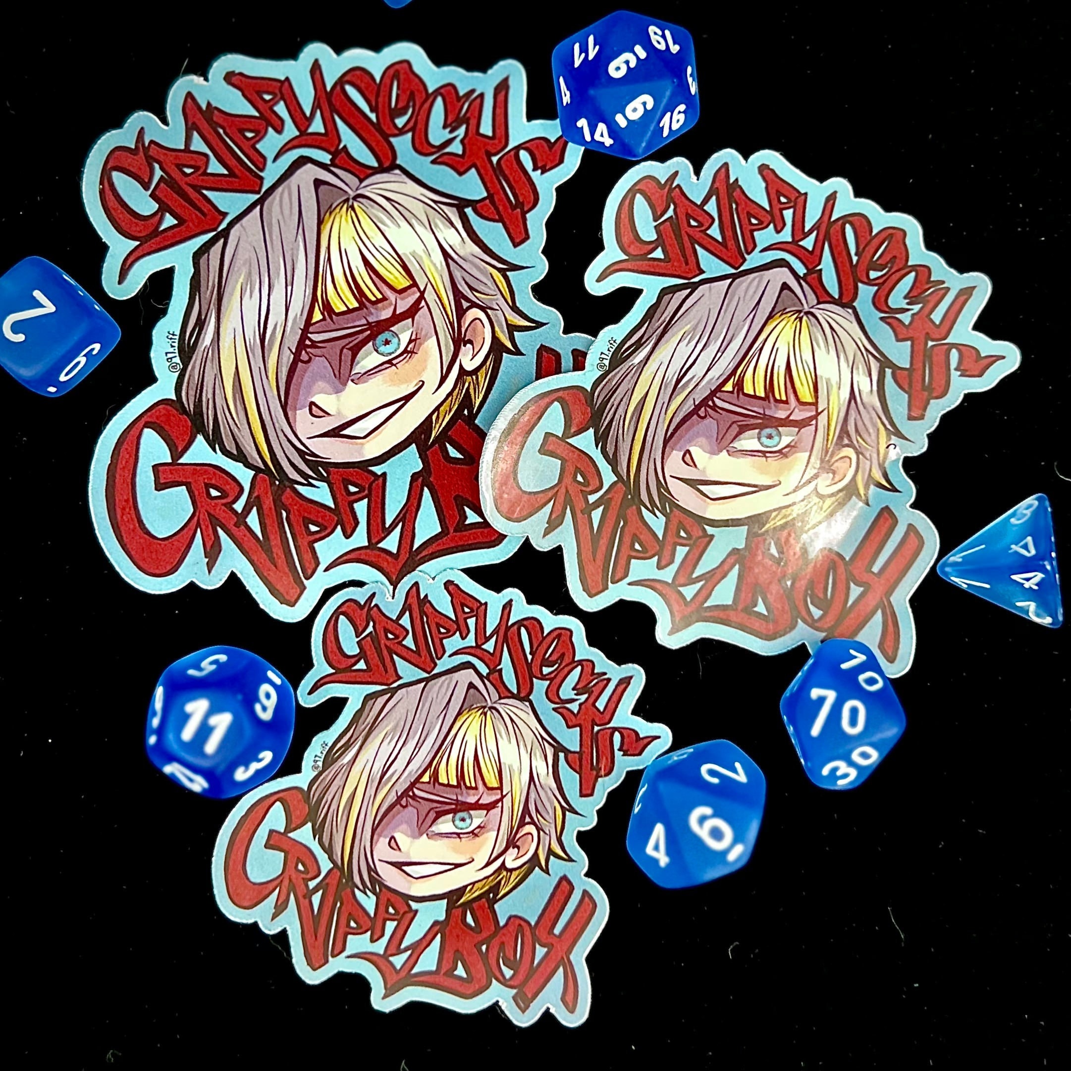 GRIPPY Kromer Limbus Company Sticker - Etsy