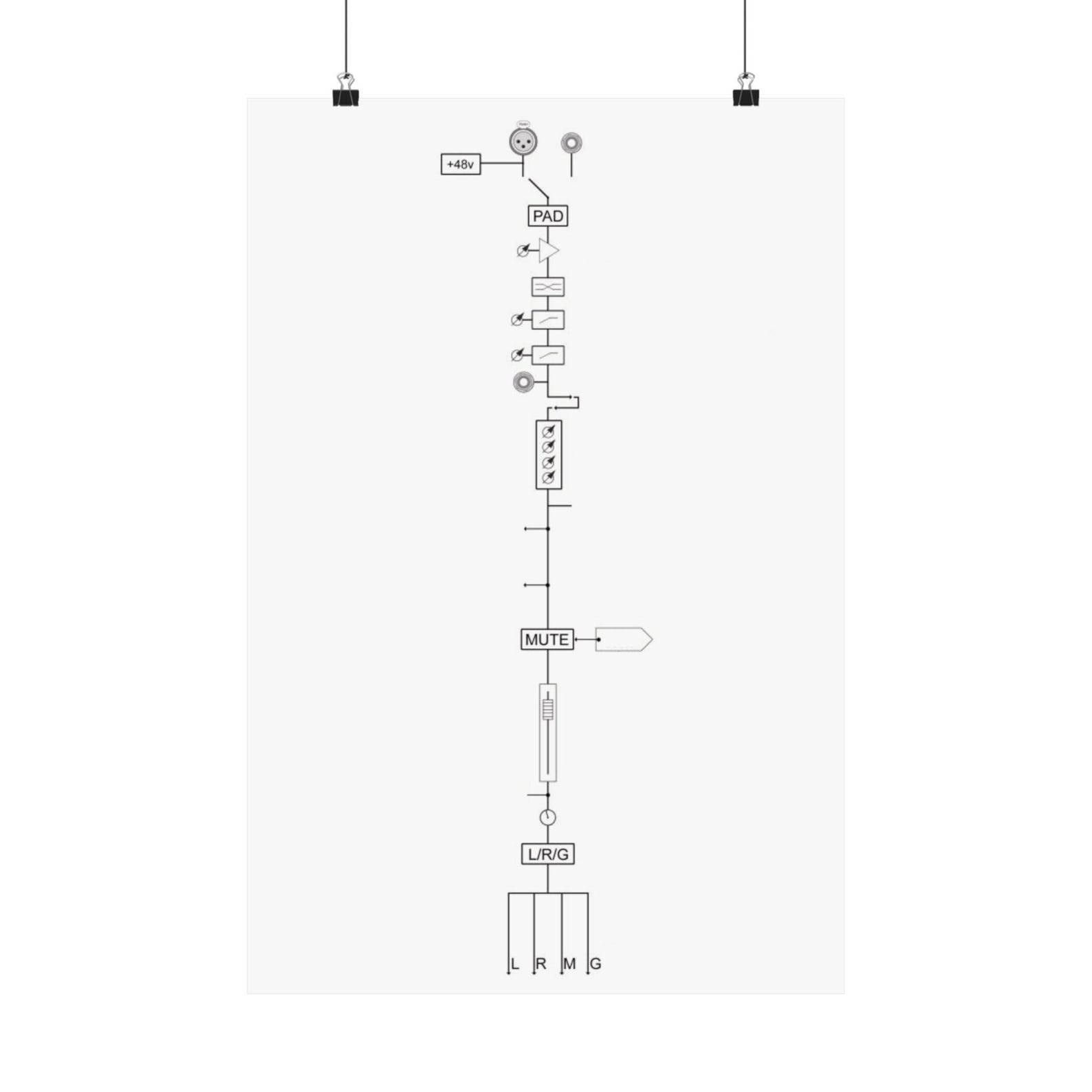 Audio, Recording Studio, Matte Poster, Music Technology Artwork, Sound ...