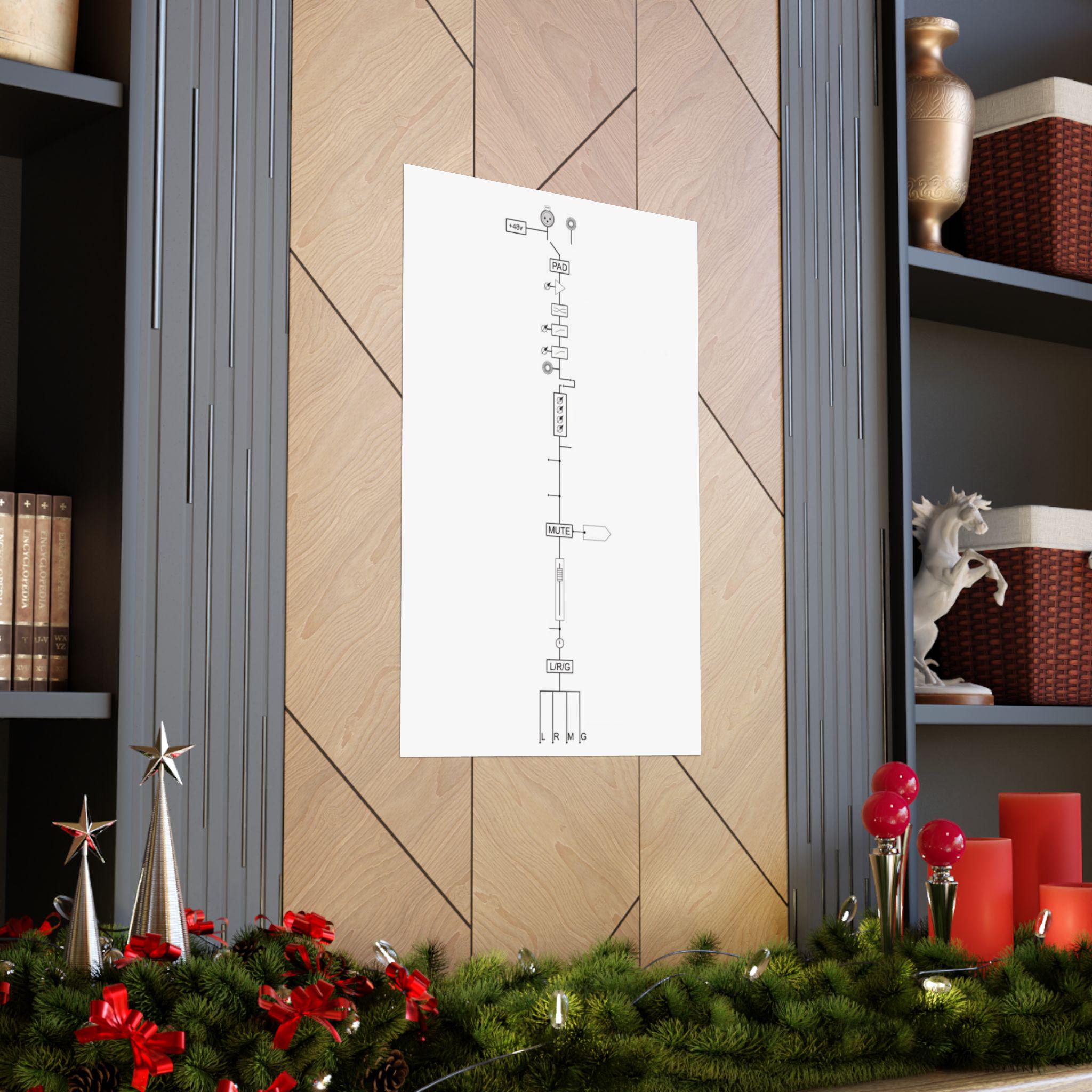 Audio, Recording Studio, Matte Poster, Music Technology Artwork, Sound ...