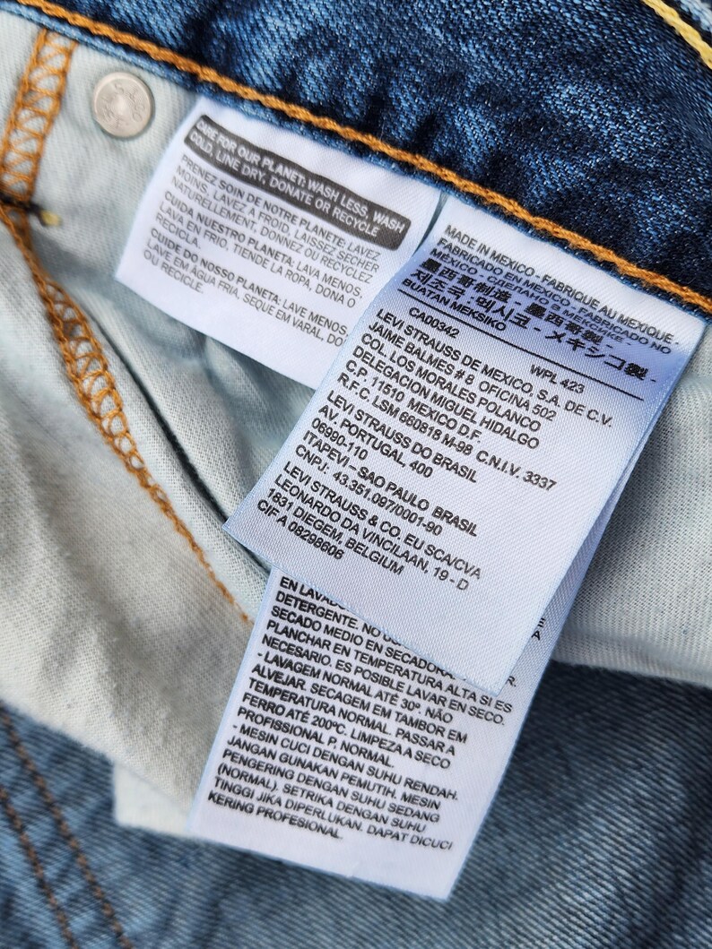 Vintage Custom Distressed Levi’s Jeans | One-of-a-kind Ripped Denim - Etsy