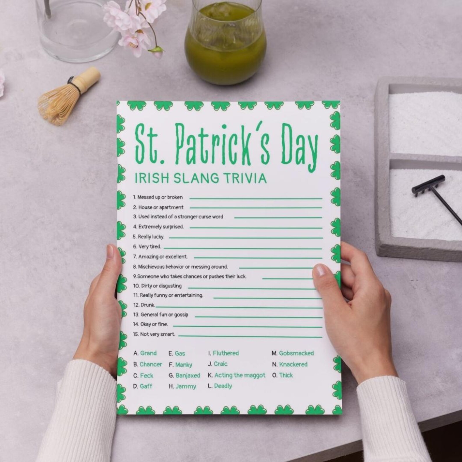 Irish Slang Trivia: St. Patrick's Day Fun Game – Celebrate With Lingo ...