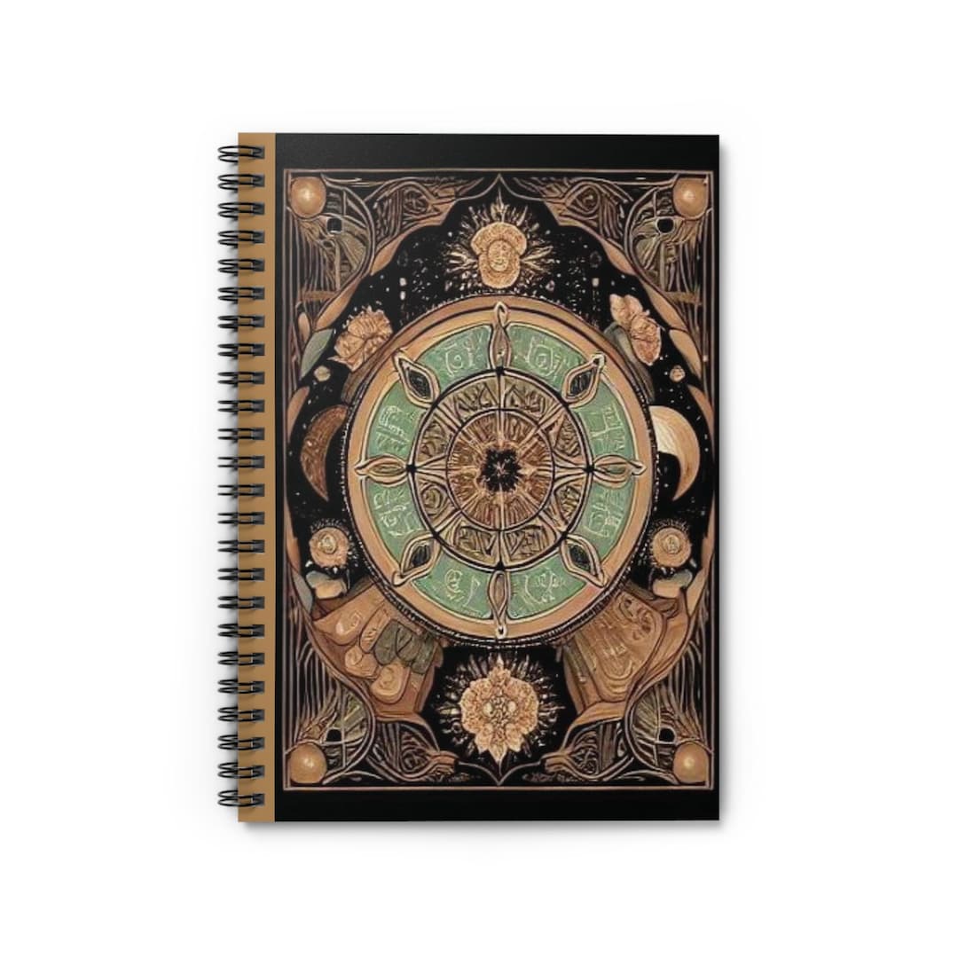 Magic Academia Spiral Notebook Ruled Line - Etsy