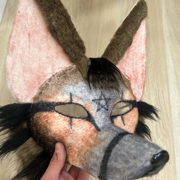 Therian Mask Coyote - Etsy