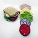 Crochet Play Food: Montessori Sandwich Toy, Sensory Learning - Etsy