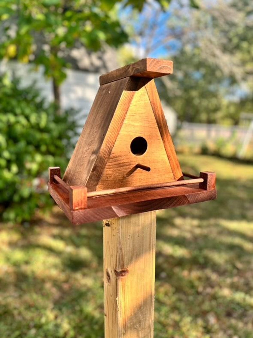 Rustic Bird House ] Wren Bird House ] Handcrafted in Missouri ] Perfect ...