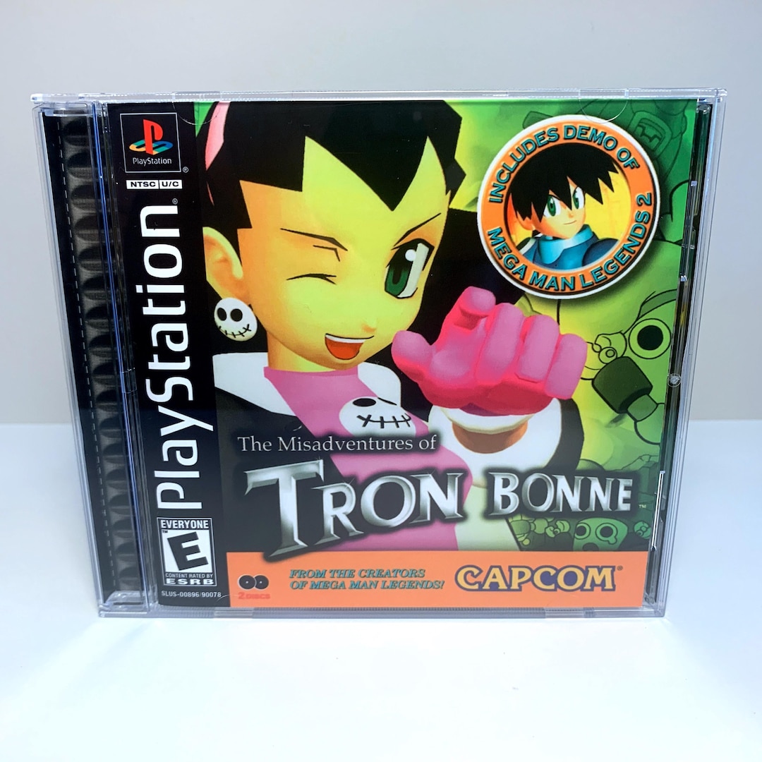 The Misadventures of Tron Bonne - Reproduction Game Case + Manual ...