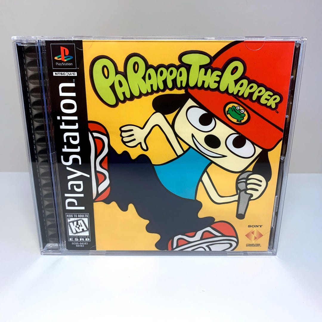 Parappa the Rapper - Reproduction Game Case - Sony Playstation (NO DISC ...