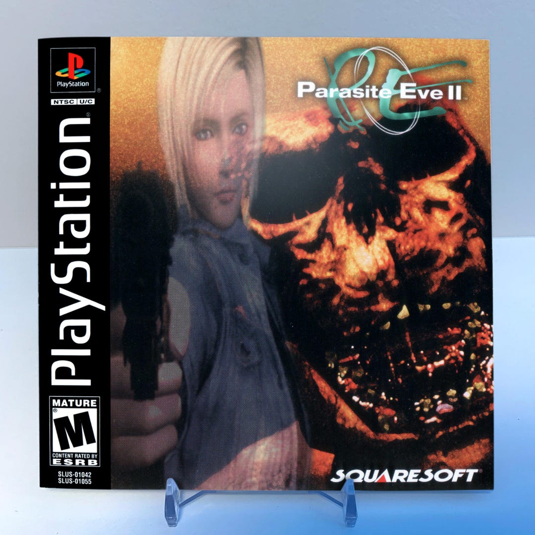 Parasite Eve 2 - Reproduction Game Manual - Sony Playstation - Etsy