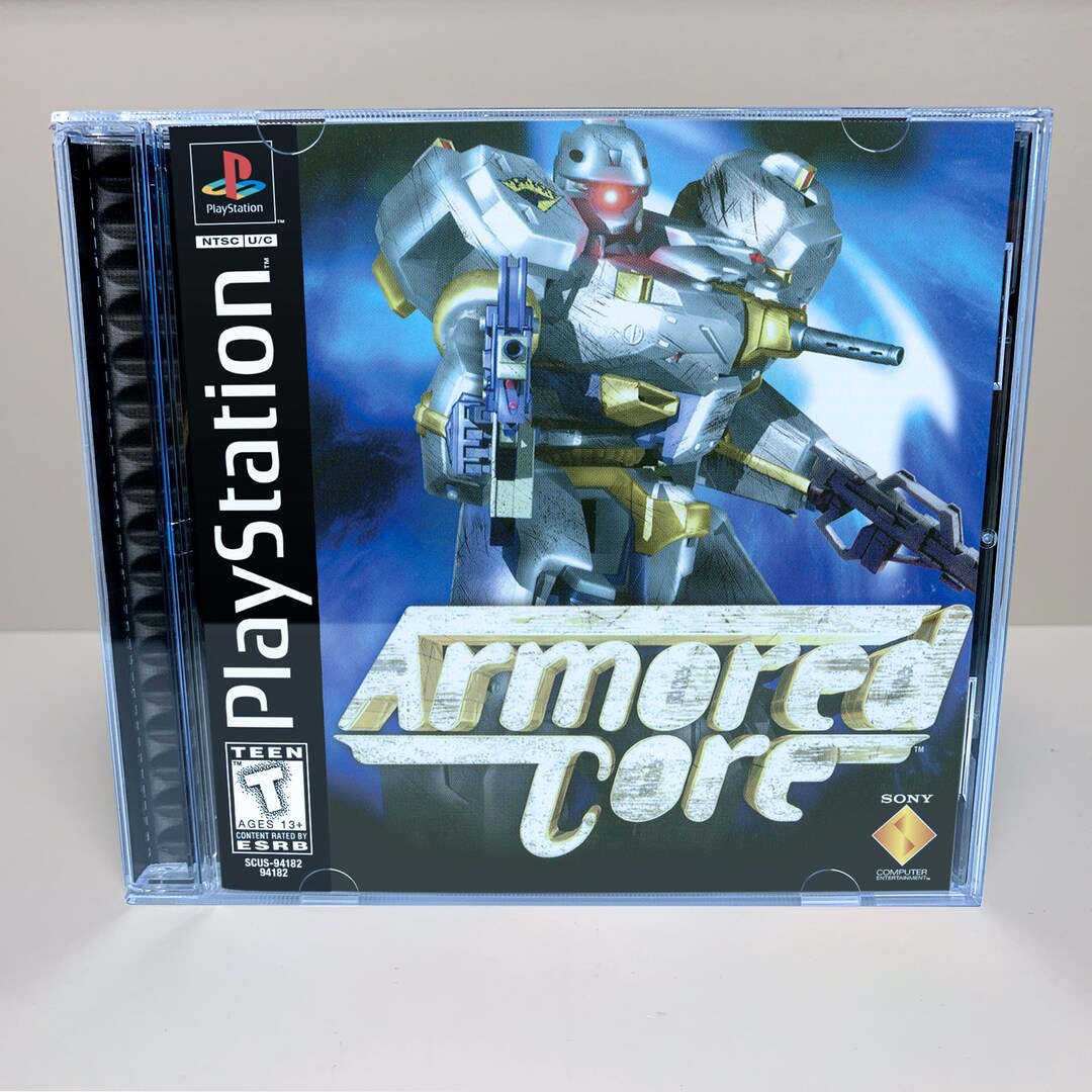 Armored Core - Reproduction Game Case + Manual - Sony Playstation (NO ...