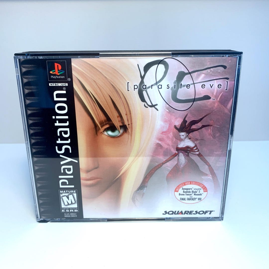 Parasite Eve - Reproduction Game Case + Manual - Sony Playstation (NO ...
