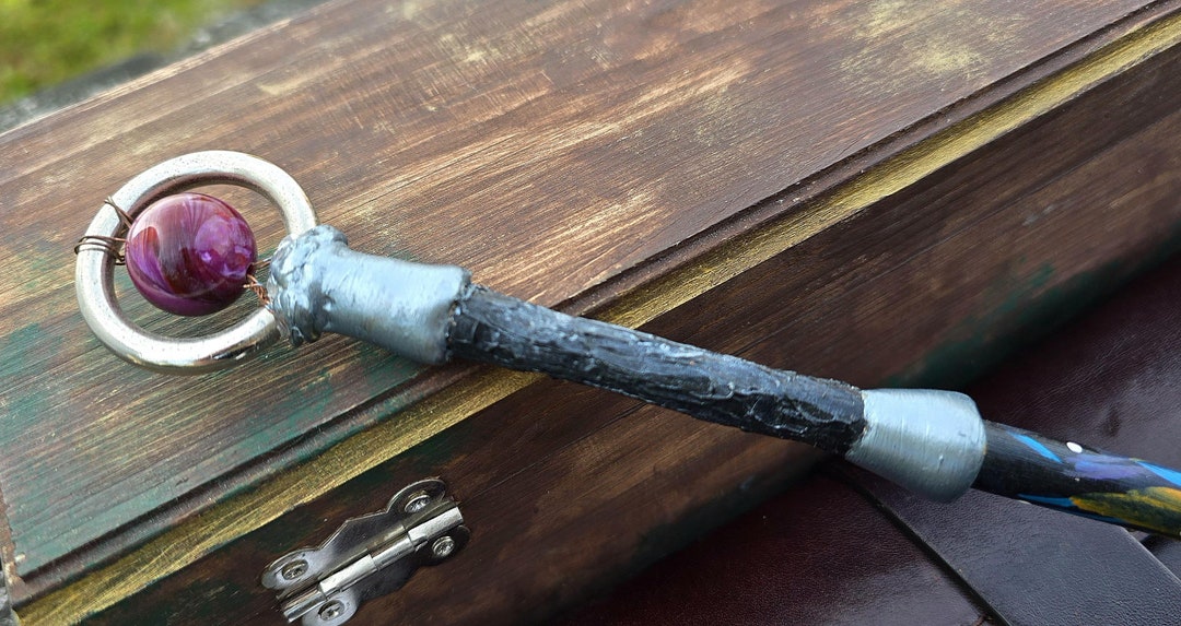 Galaxy Wand | Space Themed Magic Wand | Space Costume Wand - Etsy