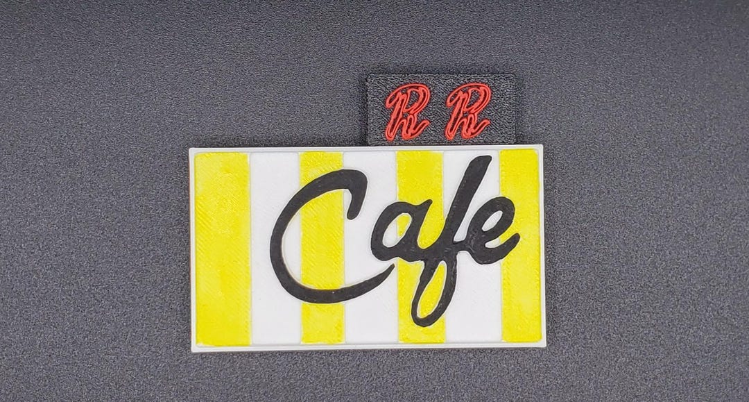 Twin Peaks Double R Cafe Sign Magnet (david Lynch, Agent Cooper, Coffee ...