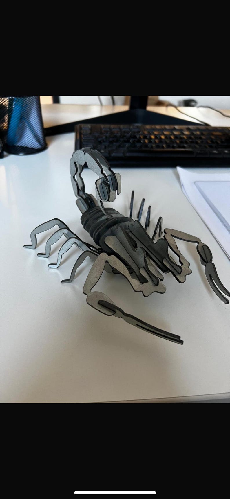 CNC Plasma Scorpion Cutting File: 3D Weld-together Design (digital ...