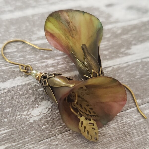 Lucite Earrings - Etsy