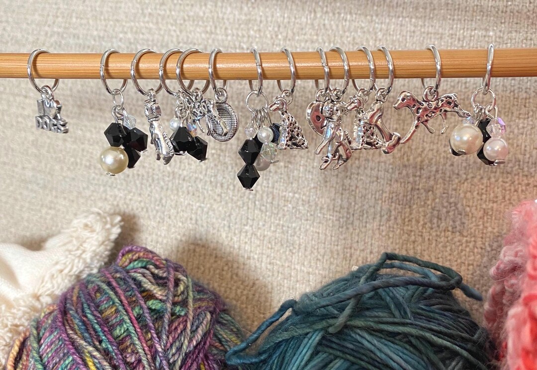 101 Dalmatians Knitting Stitch/place Markers - Etsy