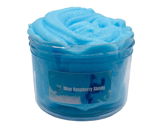 Blue Raspberry Slushy Slime - Etsy