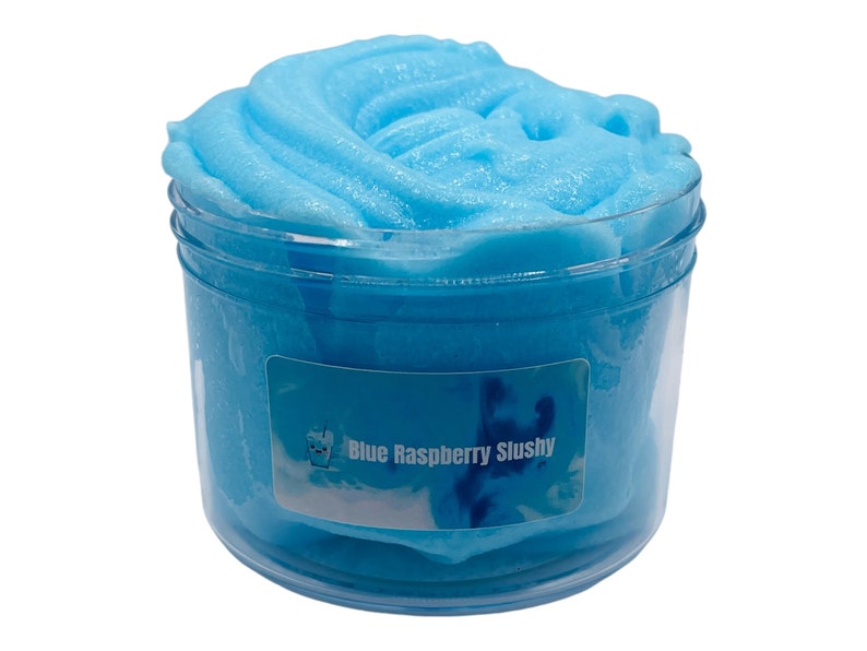 Blue Raspberry Slushy Slime - Etsy