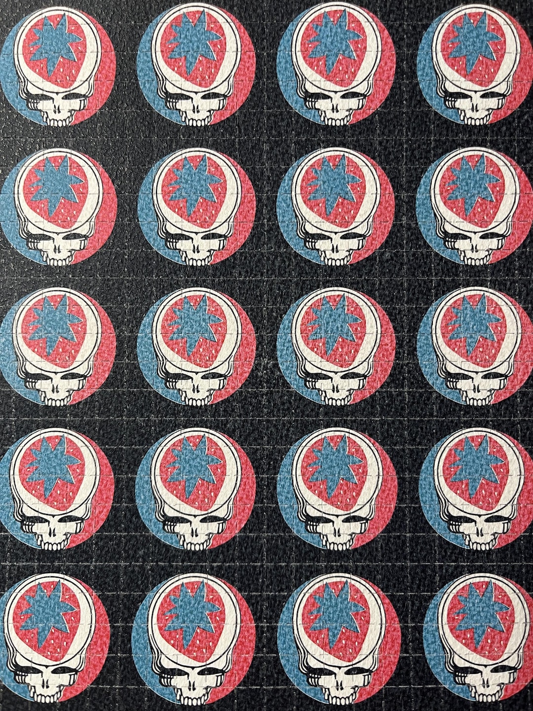 Grateful Dead Strawberry Blotter Art 500 Buvards/22.5 Cm X 18cm ...