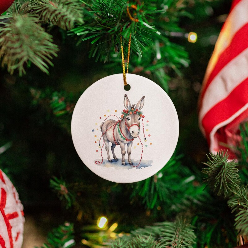 Donkey Ornament - Etsy