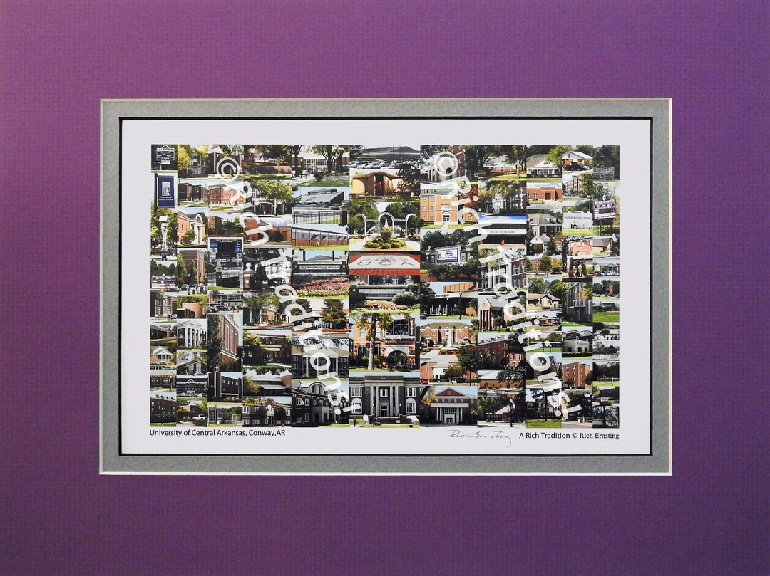 University of Central Arkansas, Conway, Arkansas Photo Campus Art Print ...
