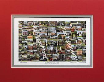 Newberry College Map Print - Etsy