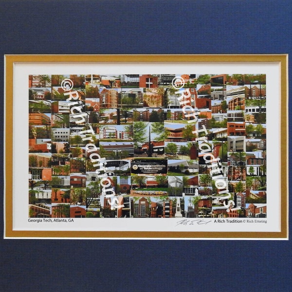 Georgia Tech Art - Etsy