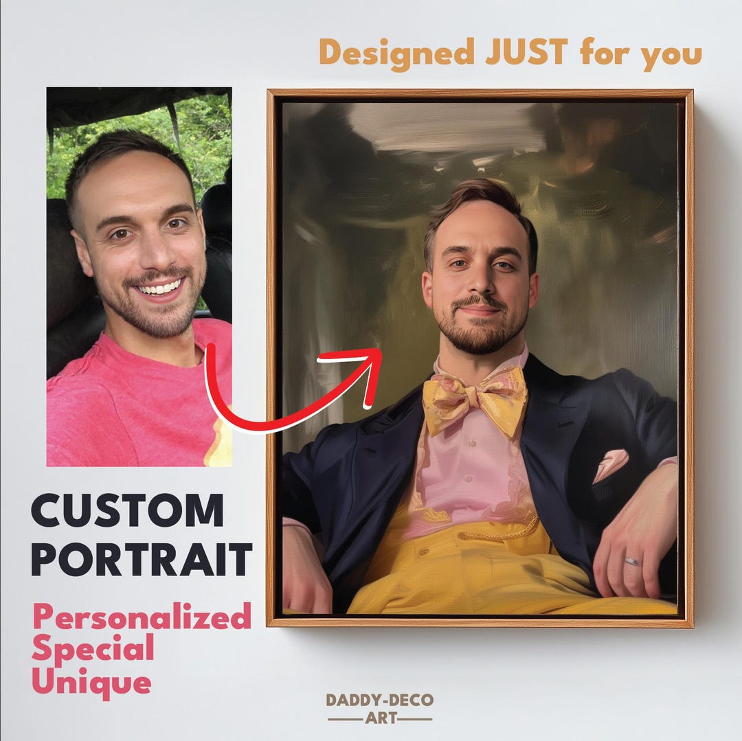 Custom Painting Portrait From Photo, Renaissance Portrait, Historical ...