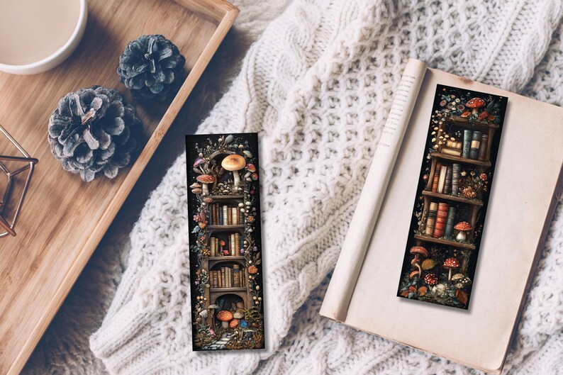 Set of 16 Printable Bookmarks Bundle - Digital PNG JPG for Sublimation ...