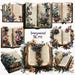Floral Spell Book Clipart Bundle: Whimsical Junk Journal Graphics (PNG ...