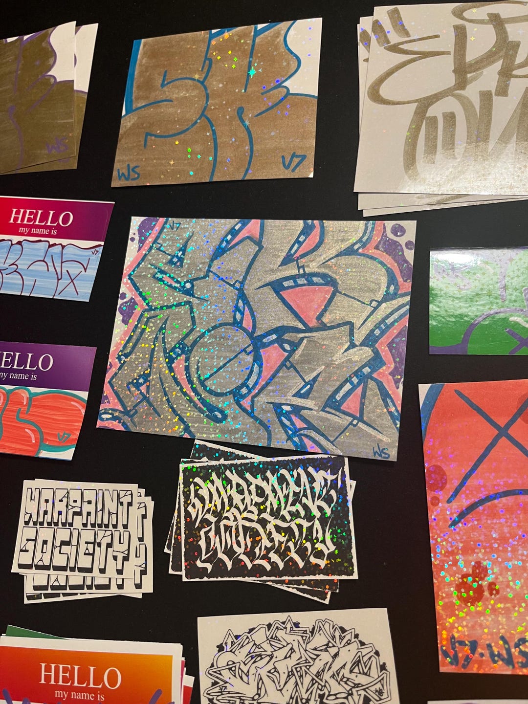 Graffiti Sticker Pack by Artist “ekwa One” (25 Pack) - Etsy