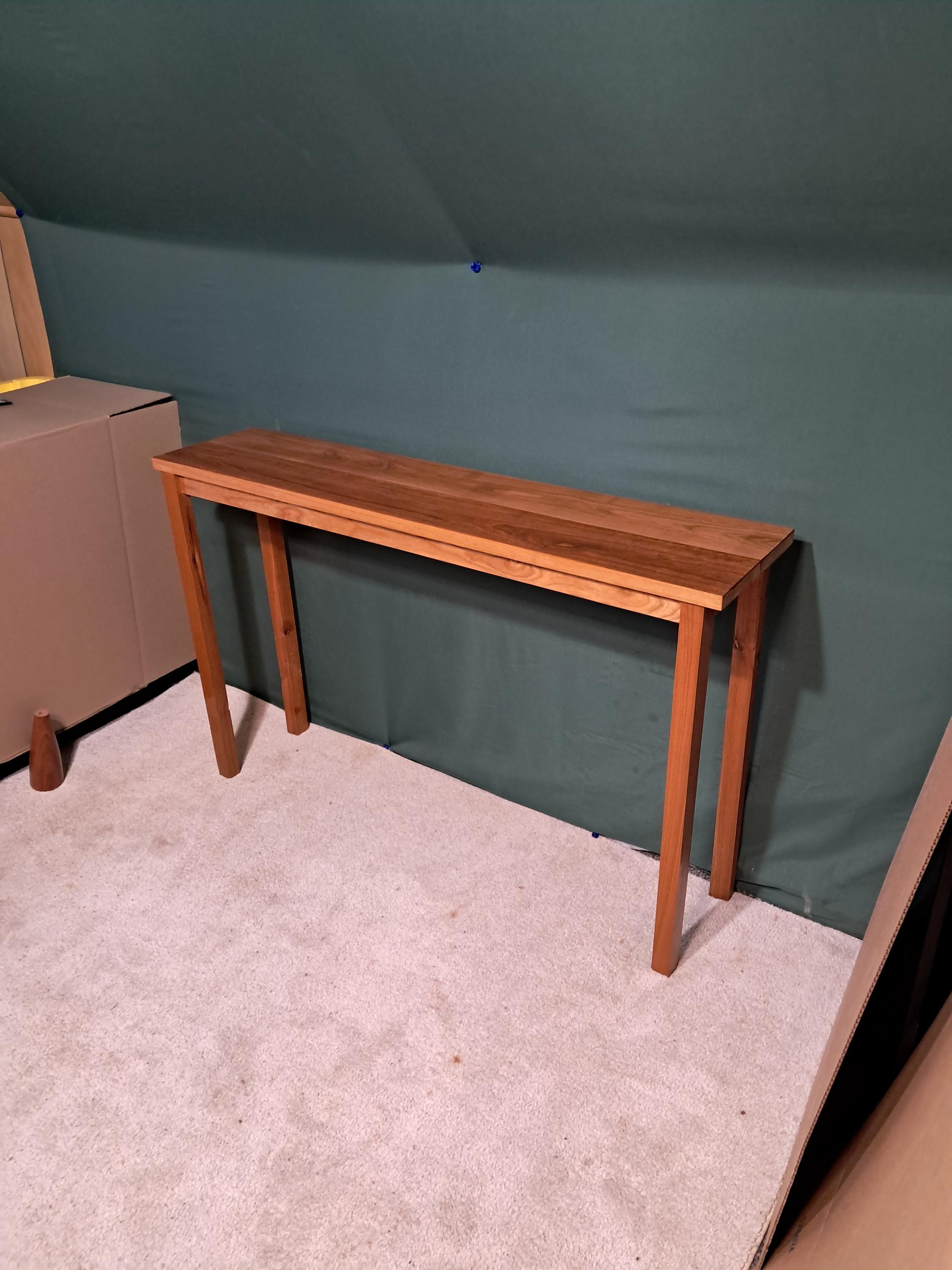 Solid Cherry Wood Entry/ Sofa Table - Etsy