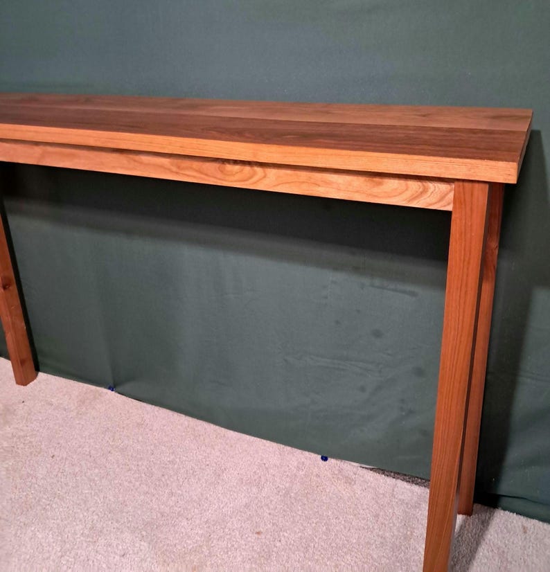 Solid Cherry Wood Entry/ Sofa Table - Etsy