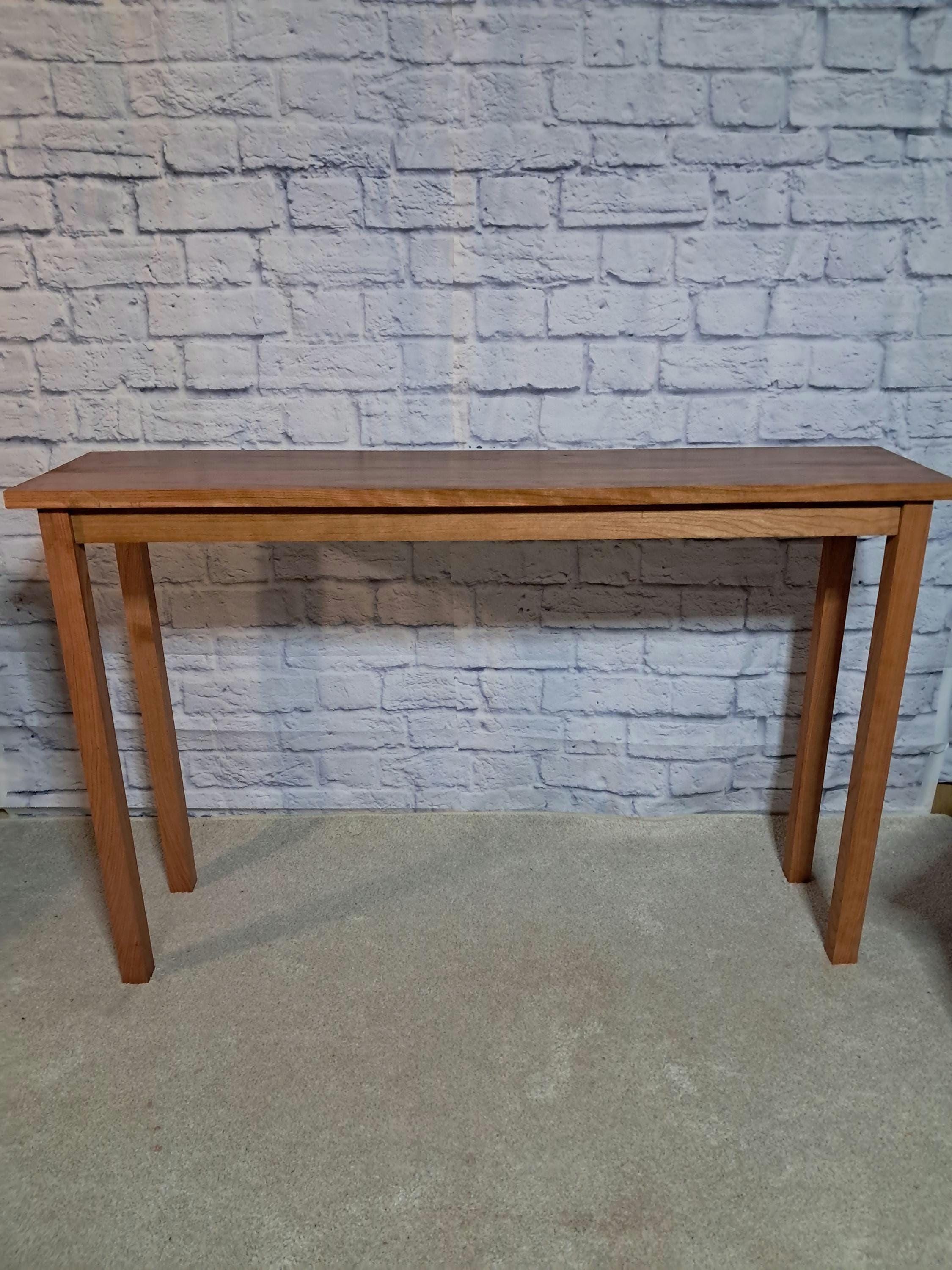 Solid Cherry Wood Entry/ Sofa Table - Etsy