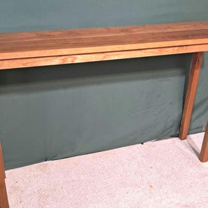 Solid Cherry Wood Entry/ Sofa Table - Etsy