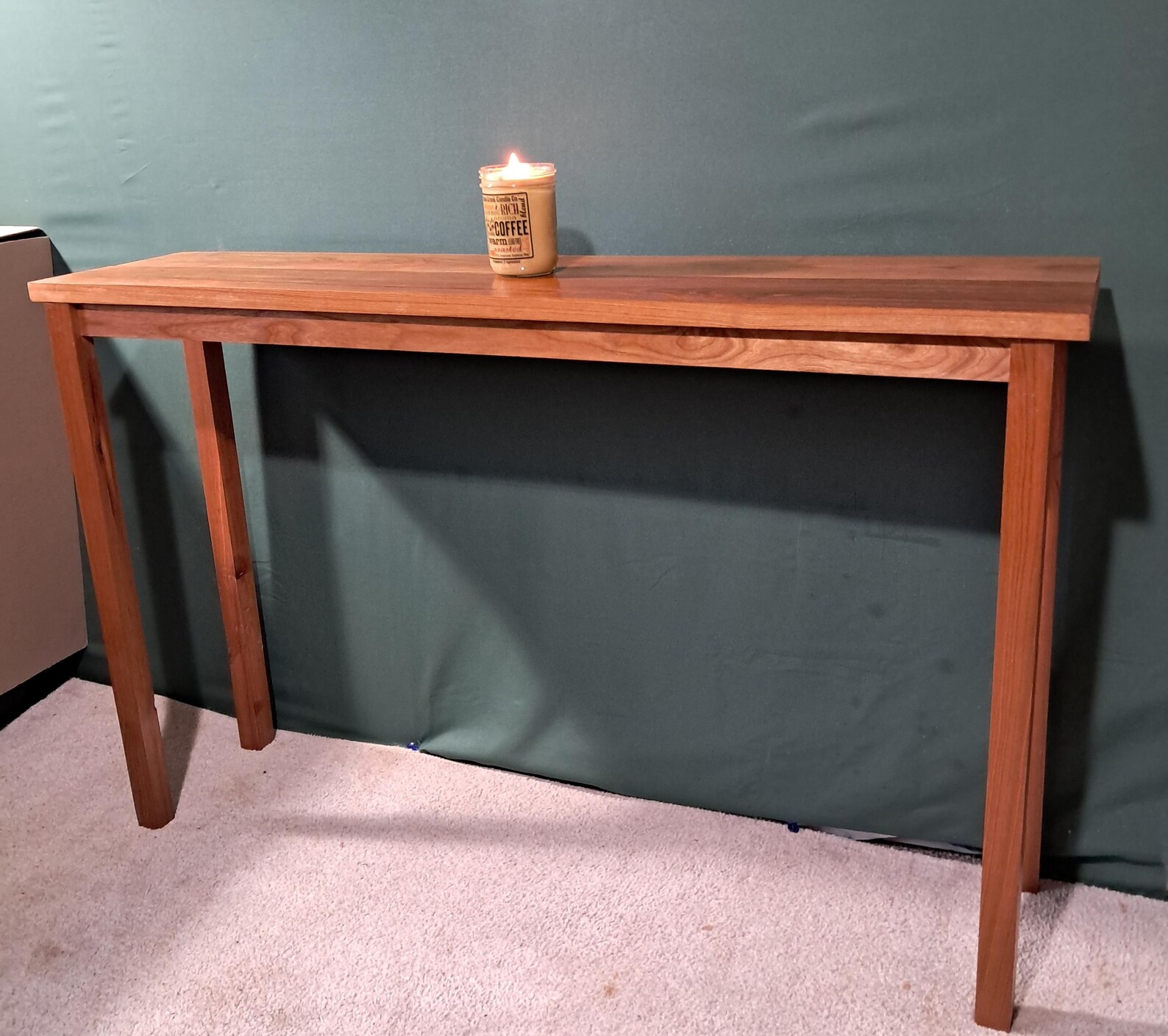 Solid Cherry Wood Entry/ Sofa Table - Etsy