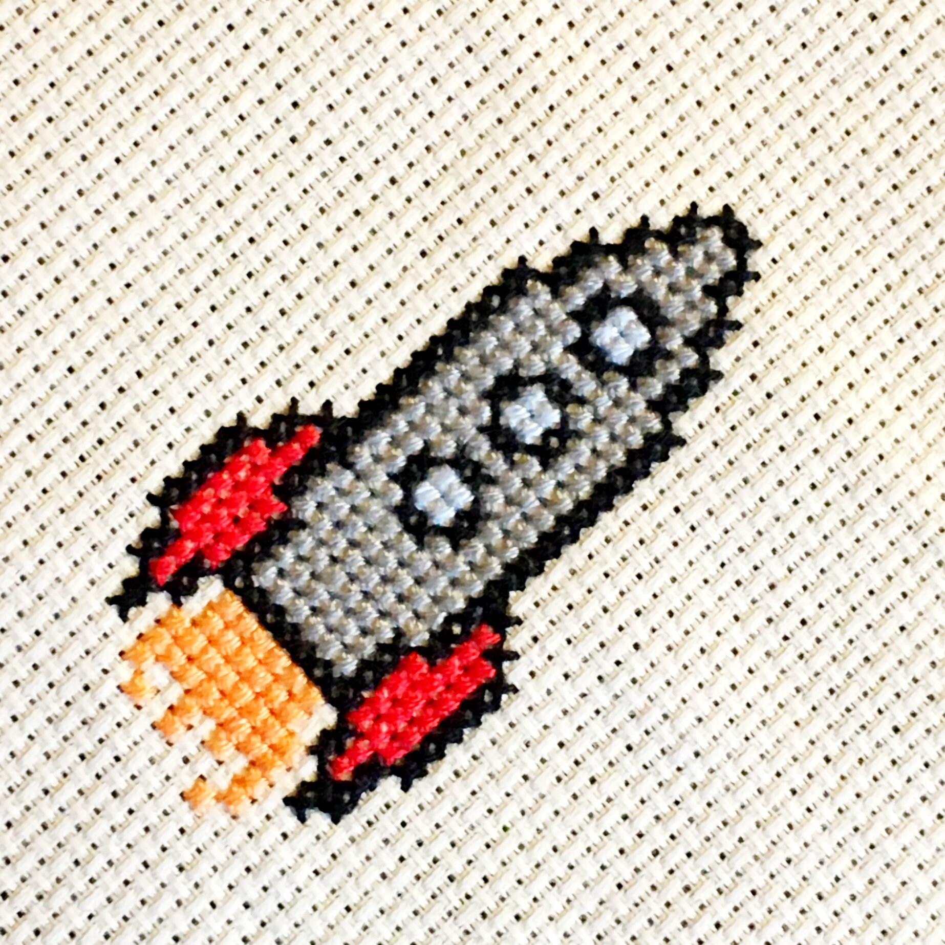 Mini Rocket Cross Stitch Pattern - Etsy