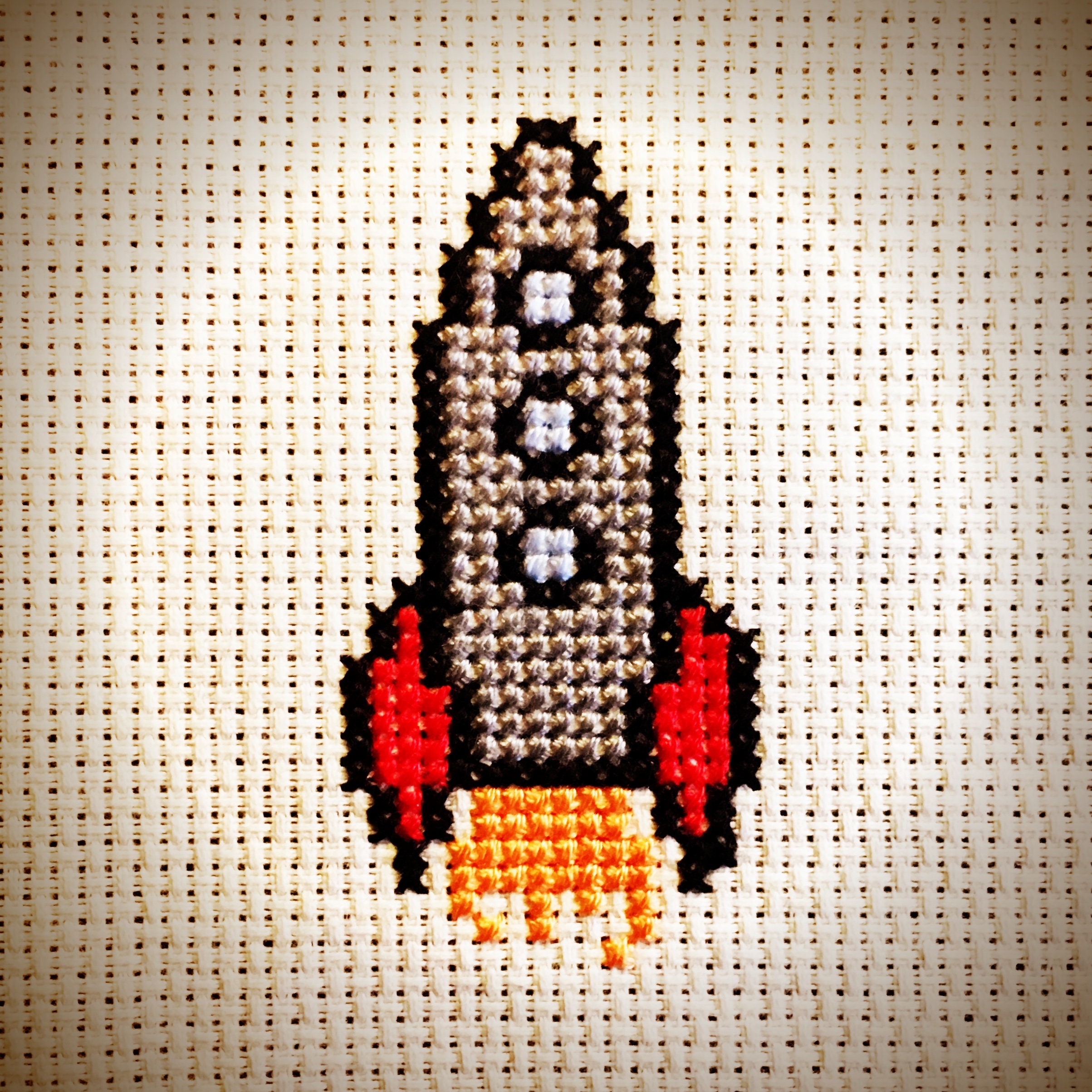 Mini Rocket Cross Stitch Pattern - Etsy