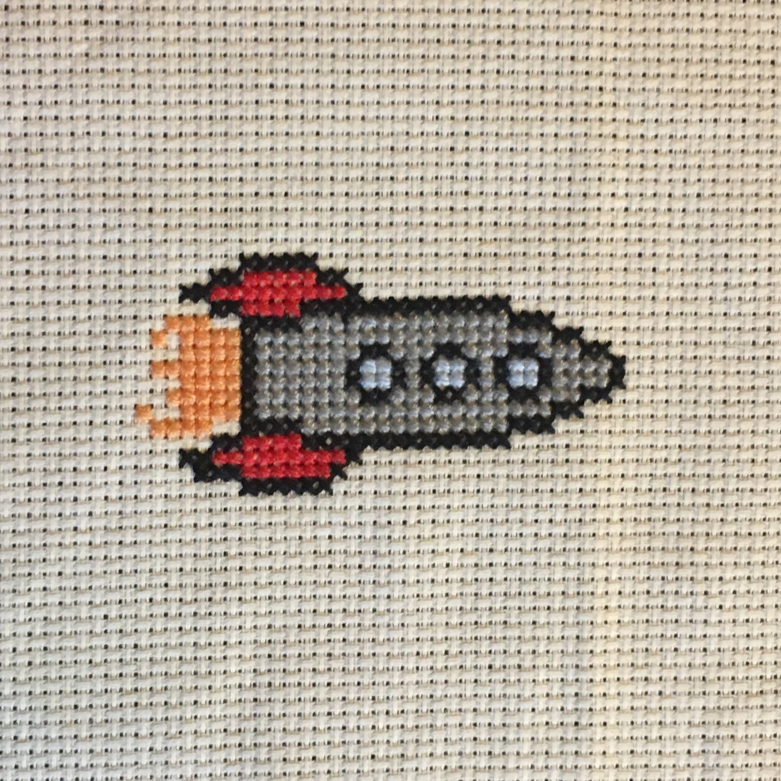 Mini Rocket Cross Stitch Pattern - Etsy