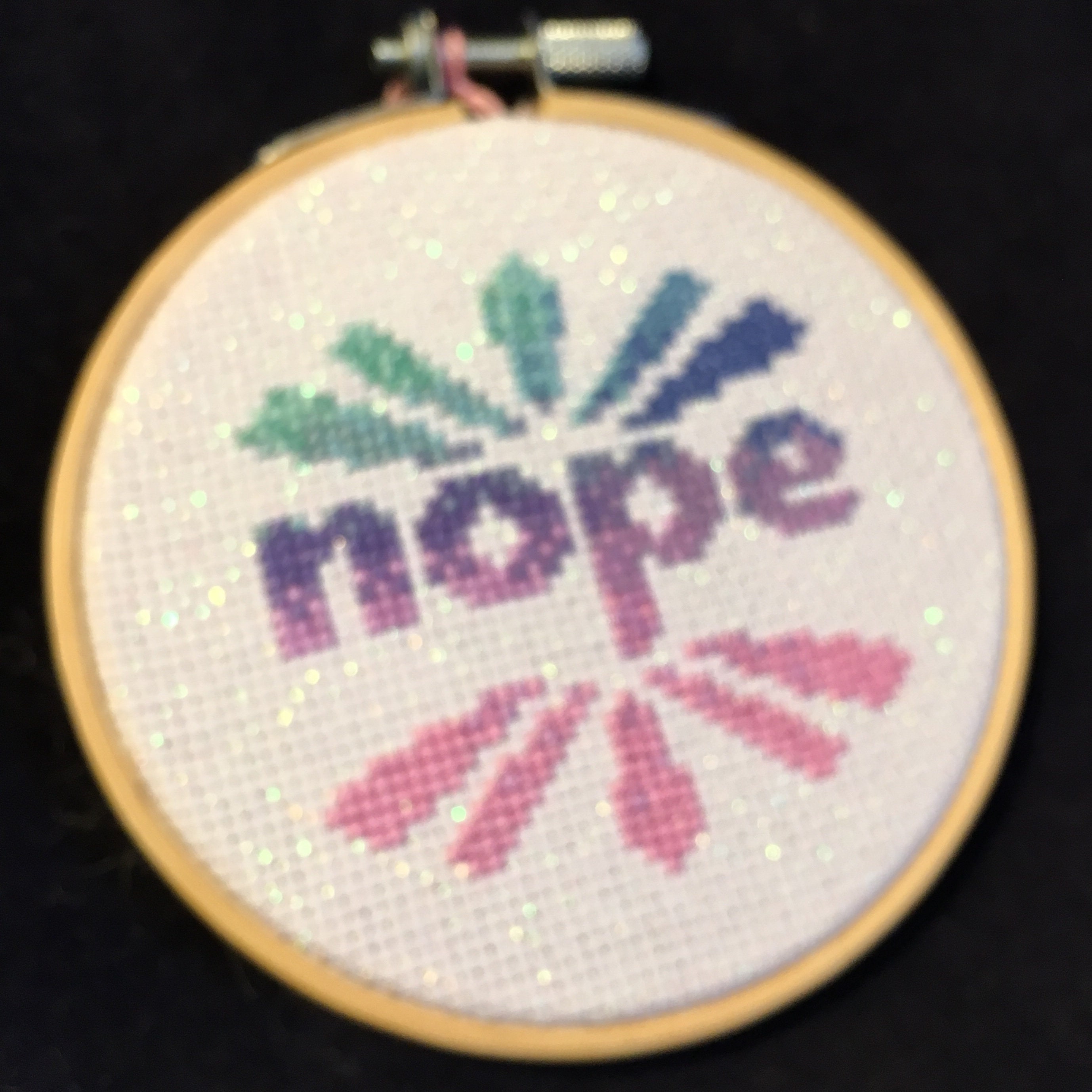 Nope Cross Stitch Pattern Pdf Digital Download - Etsy