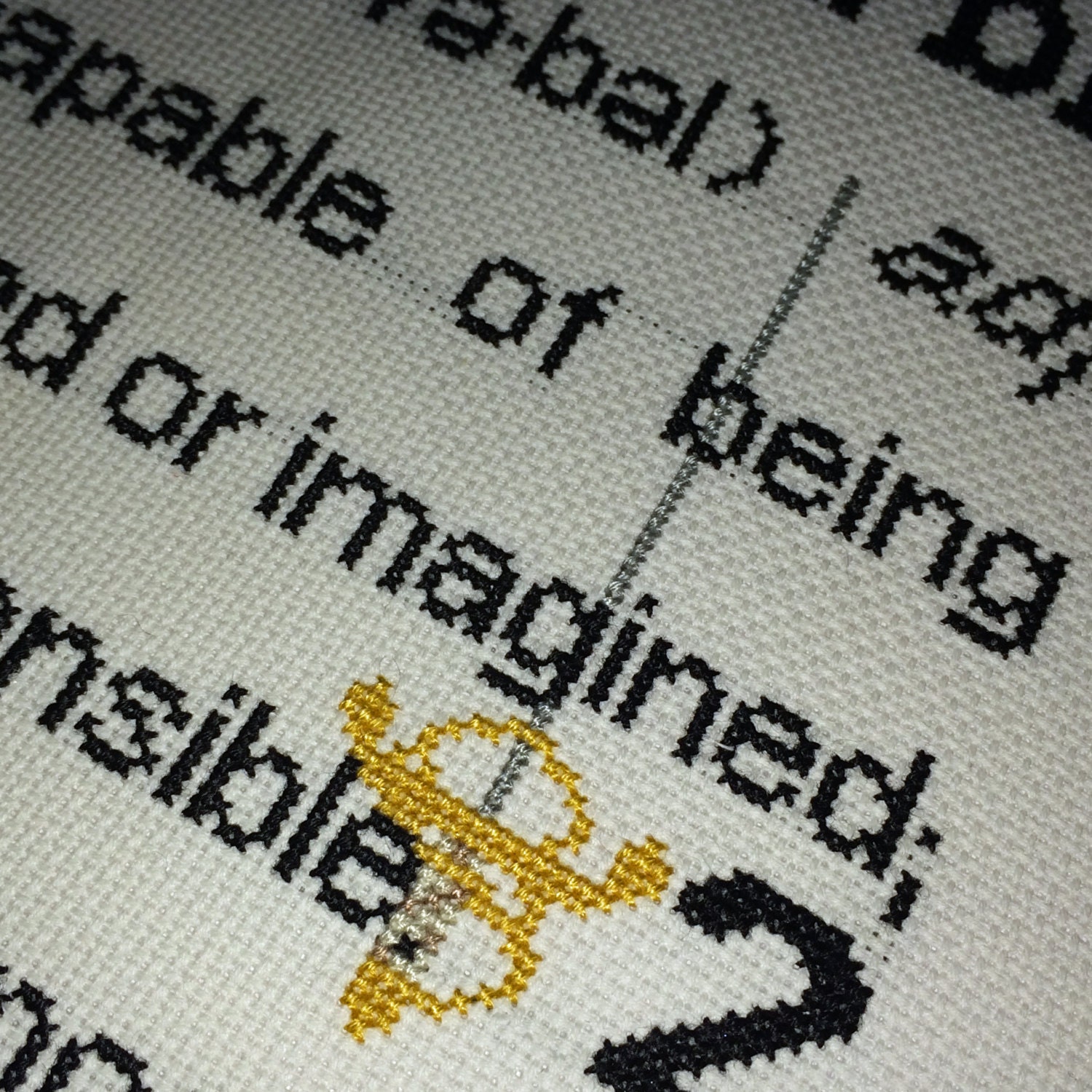 Inconceivable Definition Cross Stitch Pattern - Etsy UK