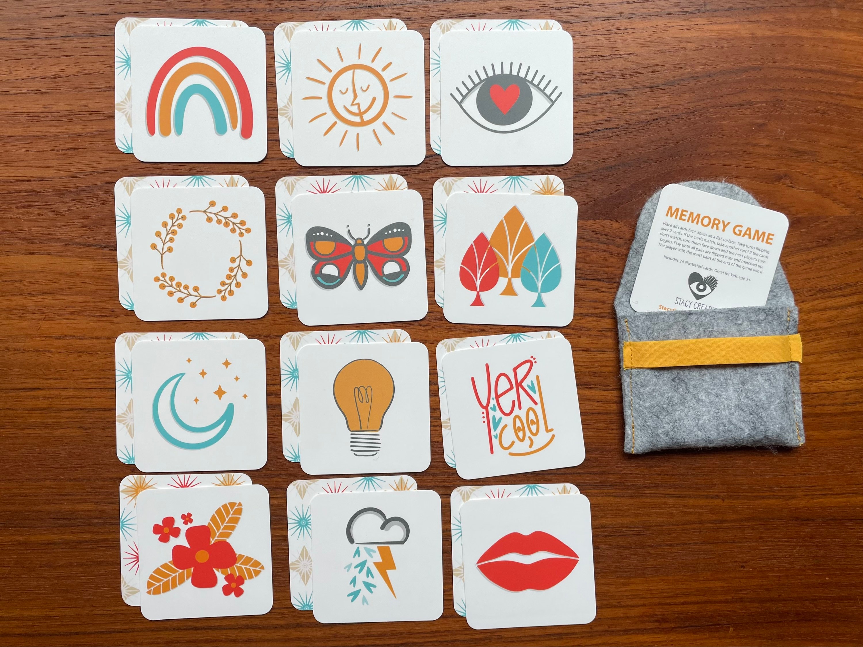 Memory Card Game For Kids