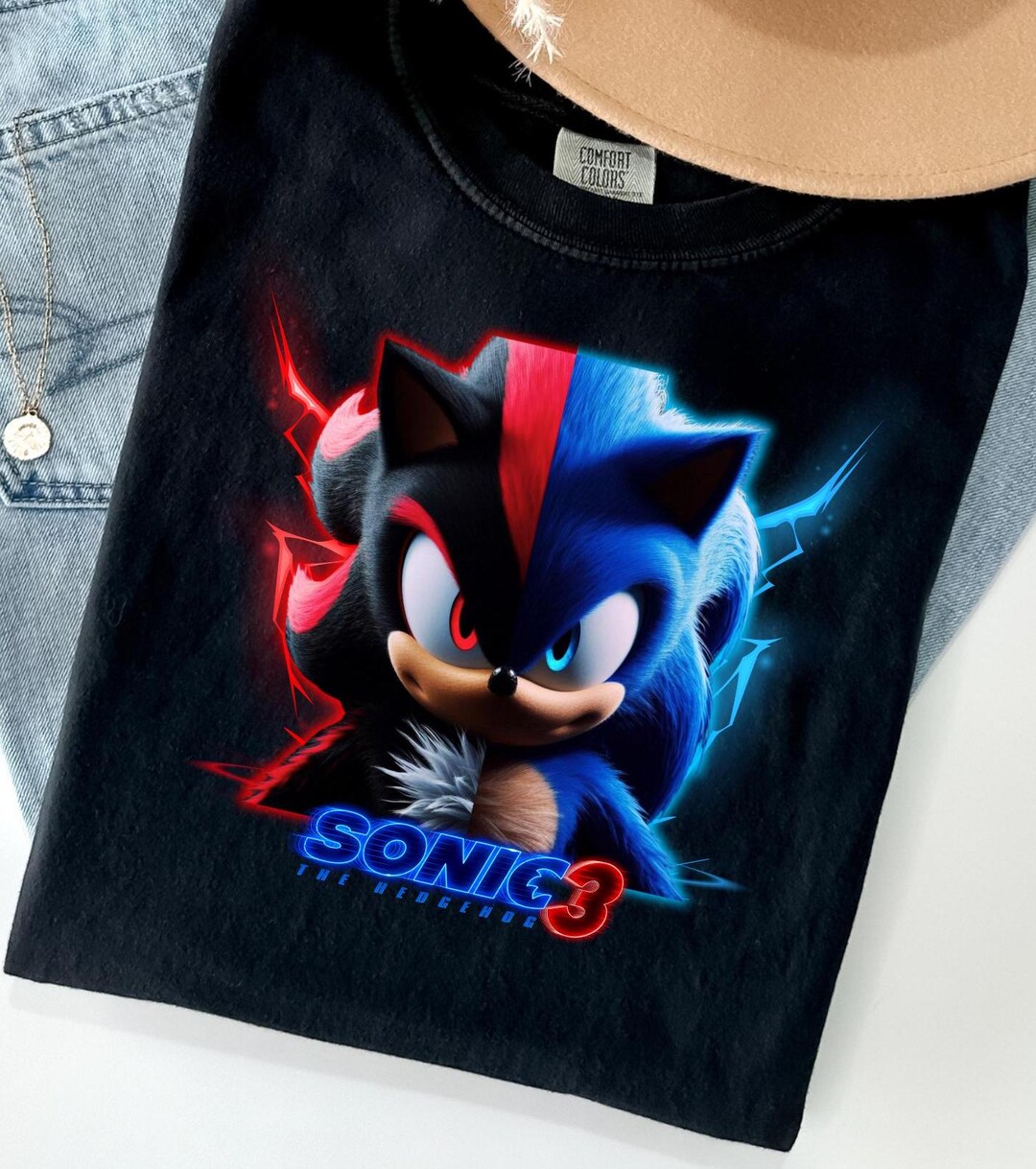 Sonic Hedgehog Sweatshirt , Shadow an Sonic, Japanese Anime Hero ...
