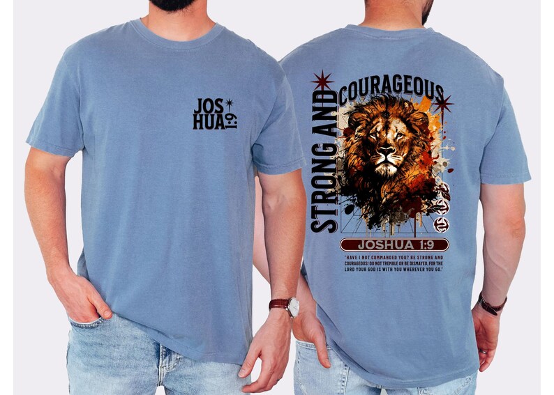 Joshua Courageous, Yeshua Shirt, Jesus is King Merch, the Way the Truth ...