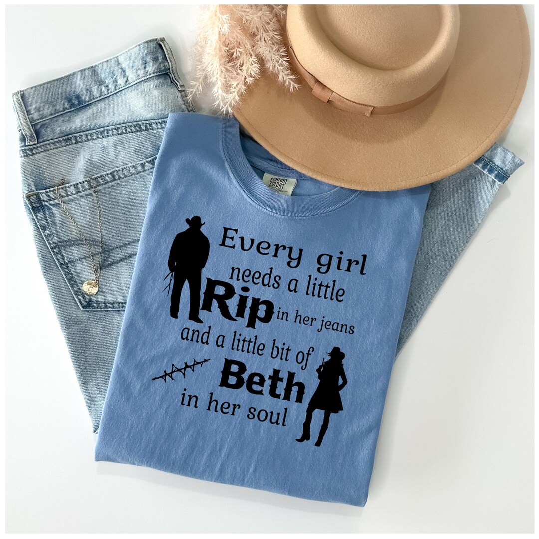 Every Girl Needs A Little Rip in Her Jeans Sweatshirt, Rip Crewneck ...