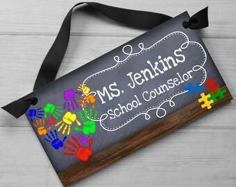 Counselor Door Sign | Etsy