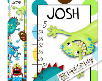 Monster Height Chart - Etsy