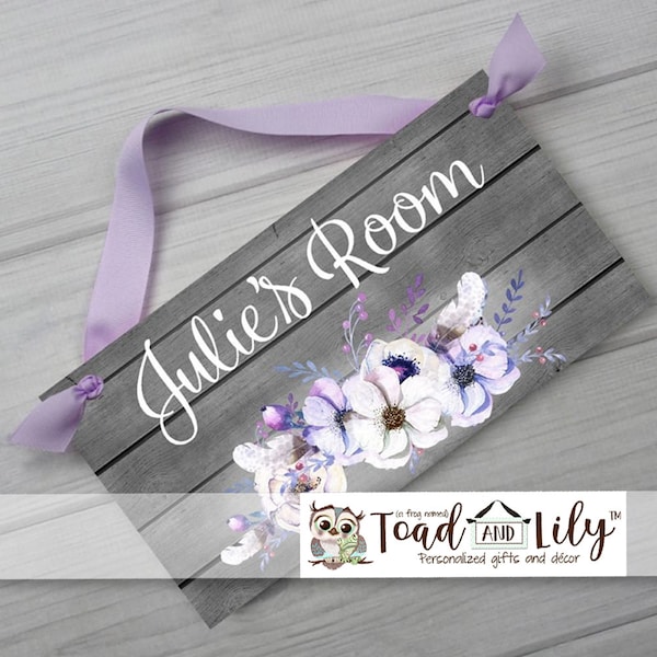 Girls Room Sign - Etsy
