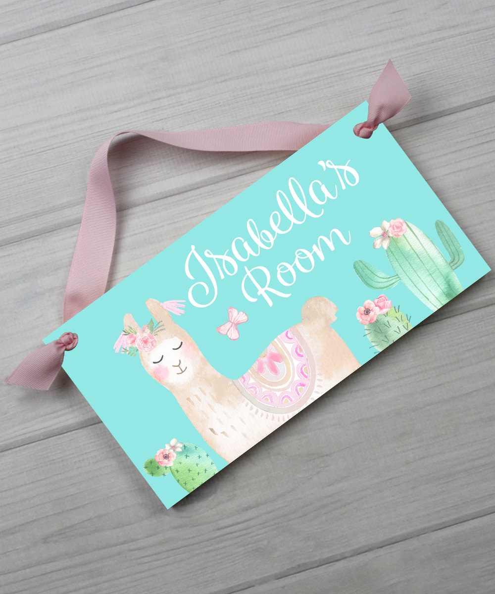 llama door decoration – client-alert